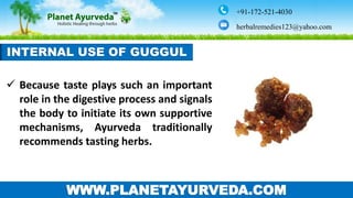Best Natural Remedy for Inflammation and Obesity - Guggul Capsules | PPTX