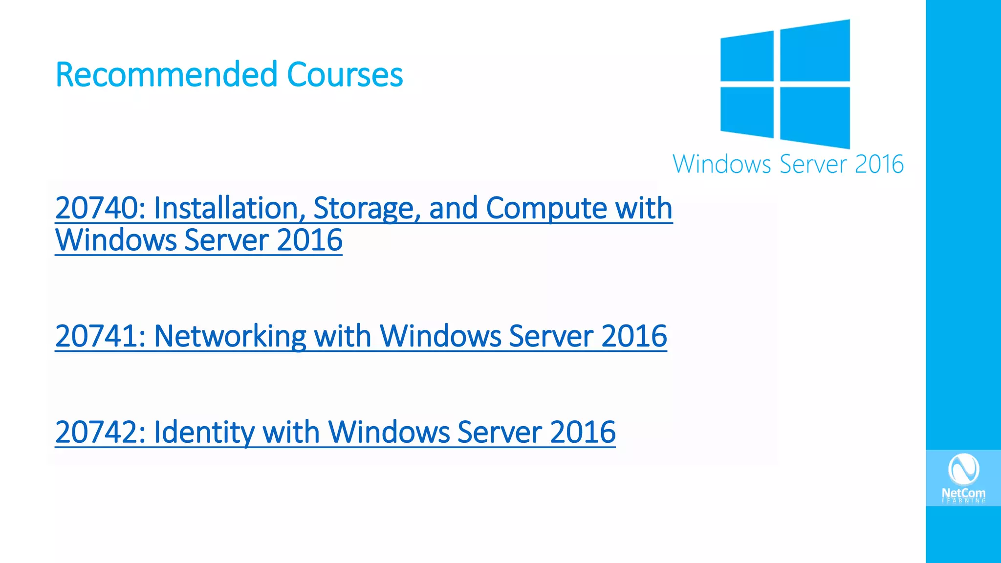 Best new features in windows server 2016 | PDF