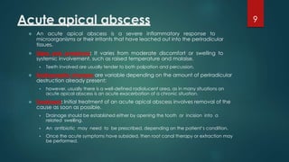 Best notes on classification of periapical disease | PPT