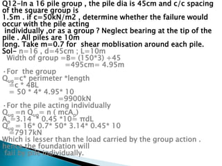 Best numerical problem group pile capacity (usefulsearch.org) (useful ...