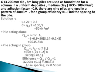 Best numerical problem group pile capacity (usefulsearch.org) (useful ...