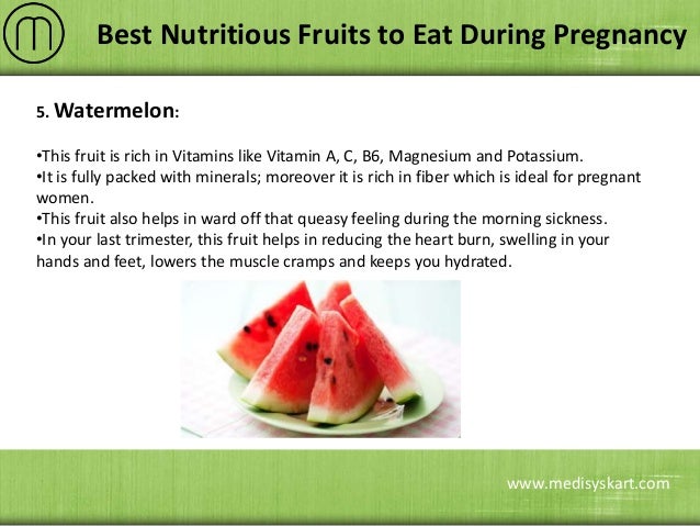Best Nutritious Fruits To Eat During Pregnancy