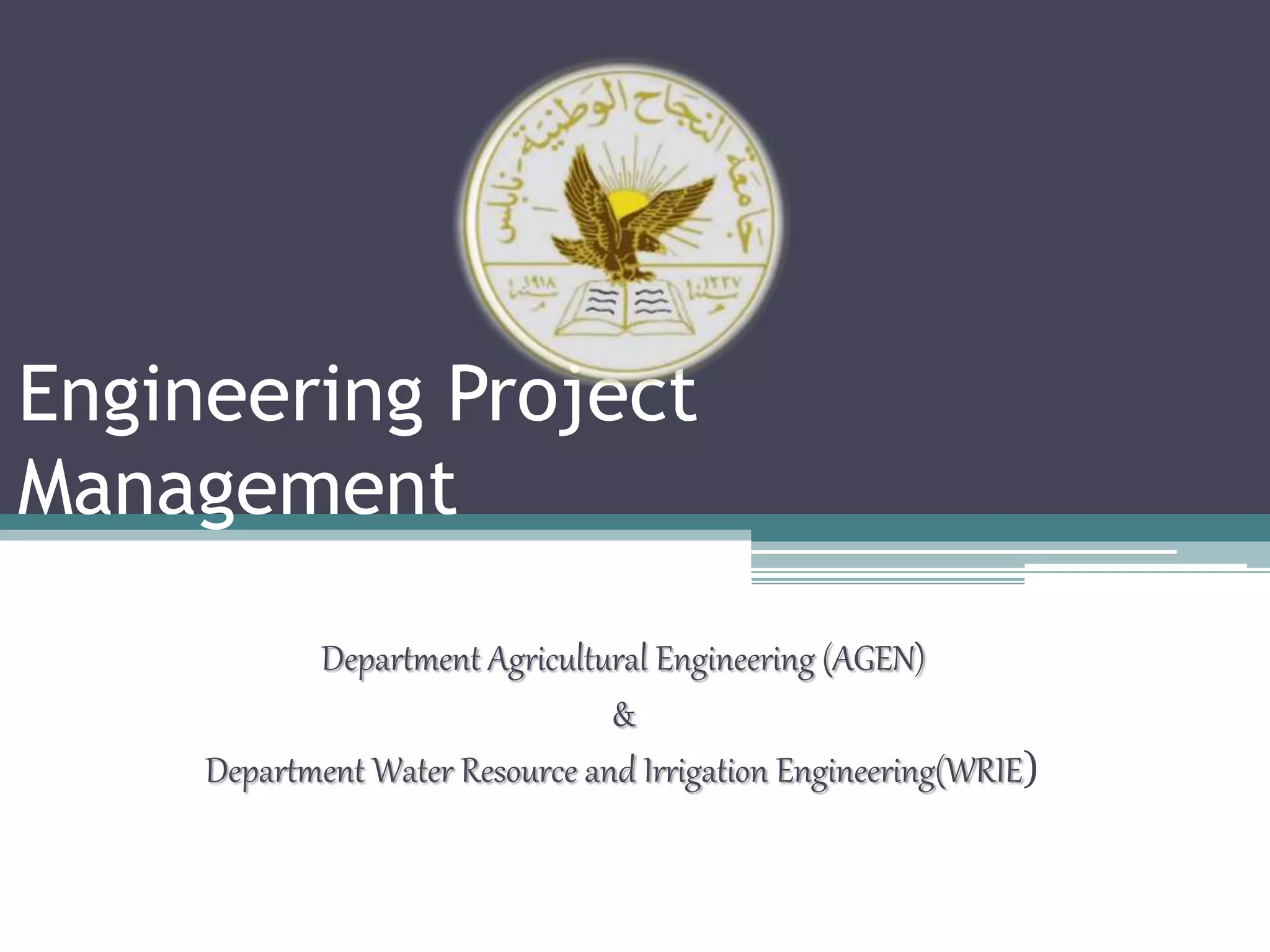 PART- 2: Engineering Project Management | PPT