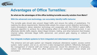 Best office turnstiles - Mairsturnstile.com