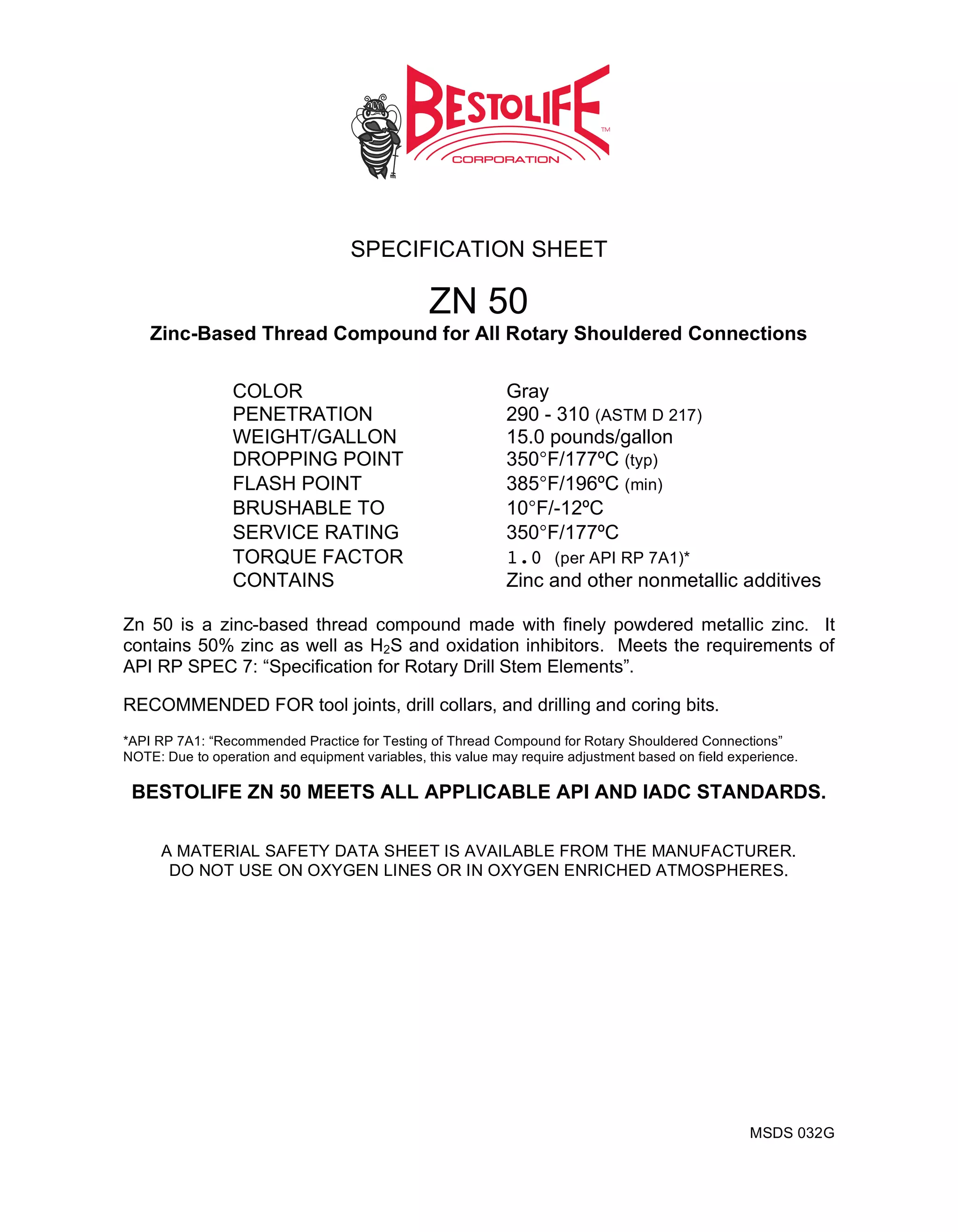 Bestolife zn50 | PDF