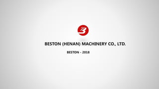 introduction to Beston Machinery | PDF