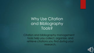 : Papers Now | Best Online Citation and Bibliography Tools Available | PPT