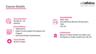 Best Online MPH Programs - UniAthena | PPTX