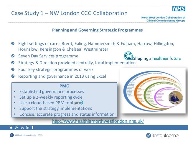 Case Study - Making the PMO the heart of the NHS Change Agenda