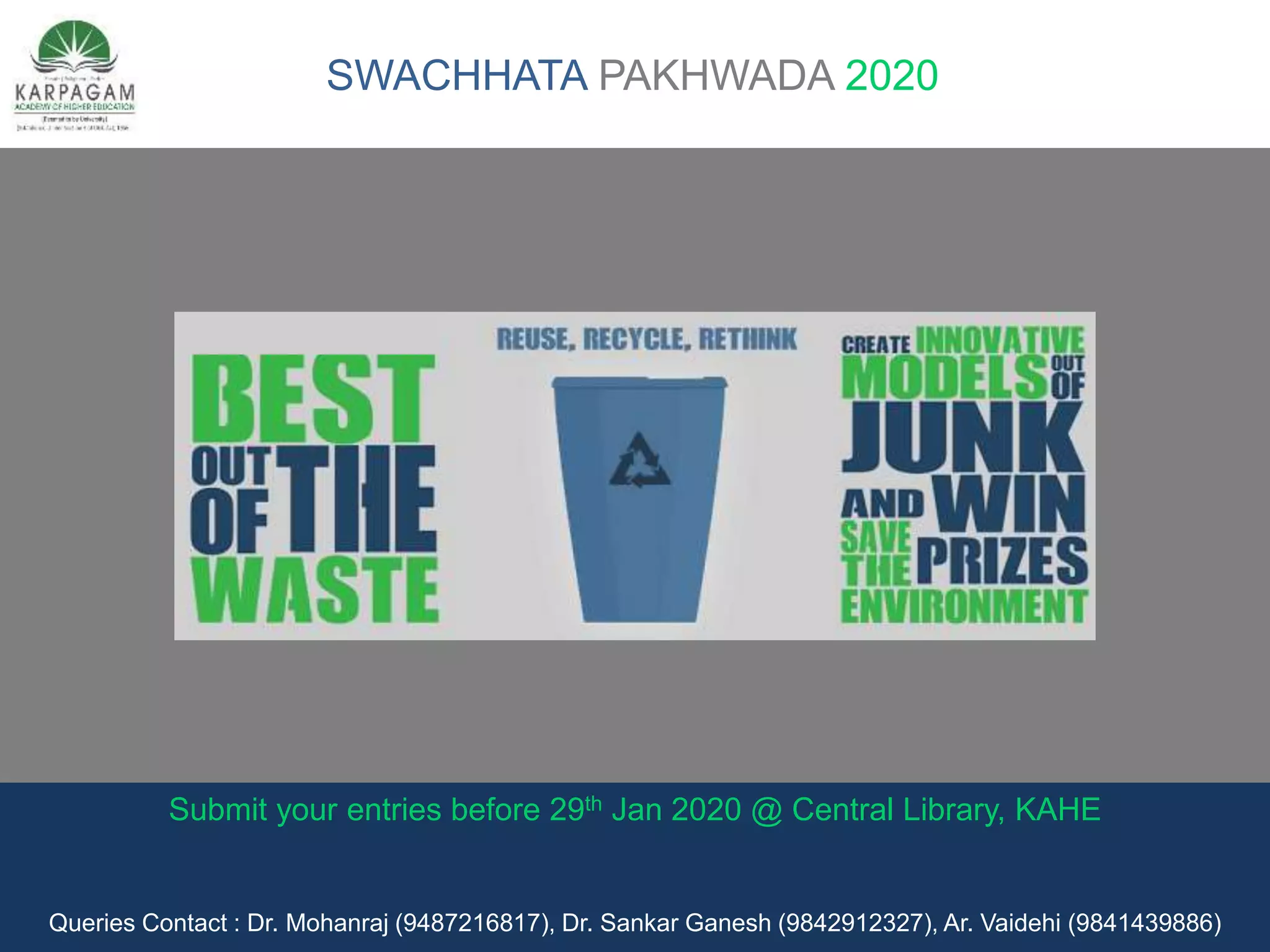 Best out of waste | PPTX