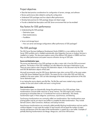 Best Practices SQL 2005 SSIS | PDF | Databases | Computer Software and Applications