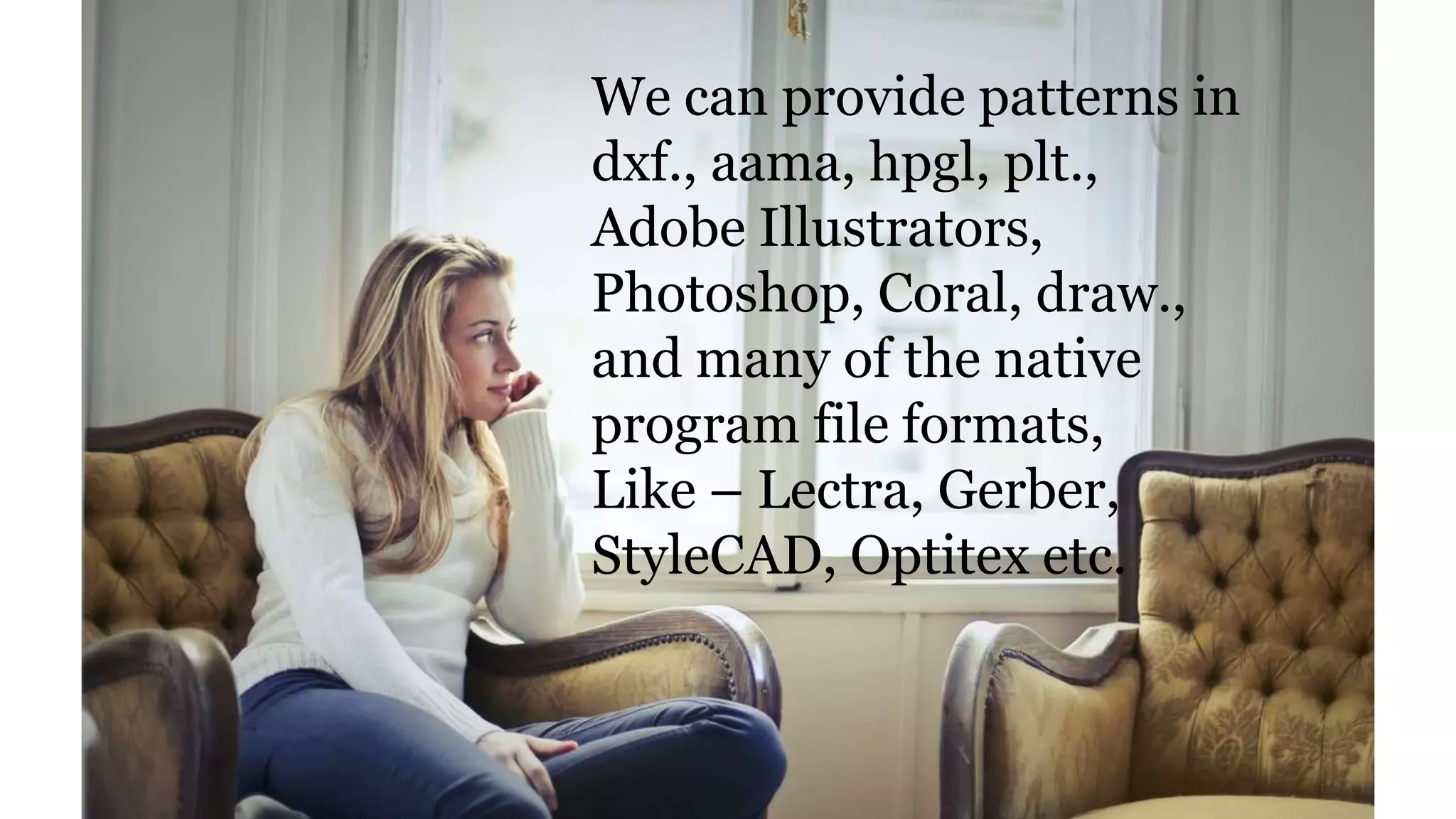 Apparel Pattern Making, Grading, Marker Making & File Conversion ...