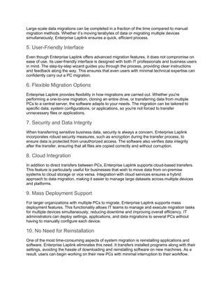 Best PC Transfer and Migration Software_ Enterprise Laplink | PDF