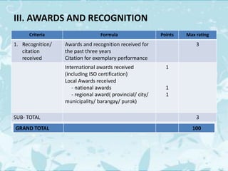 Gawad Parangal for Local Government Units – Cooperative Development | PDF