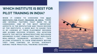 Best Pilot Training Institute In India | PPT
