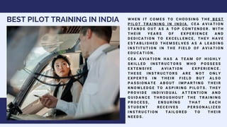 Best Pilot Training Institute In India | PPT