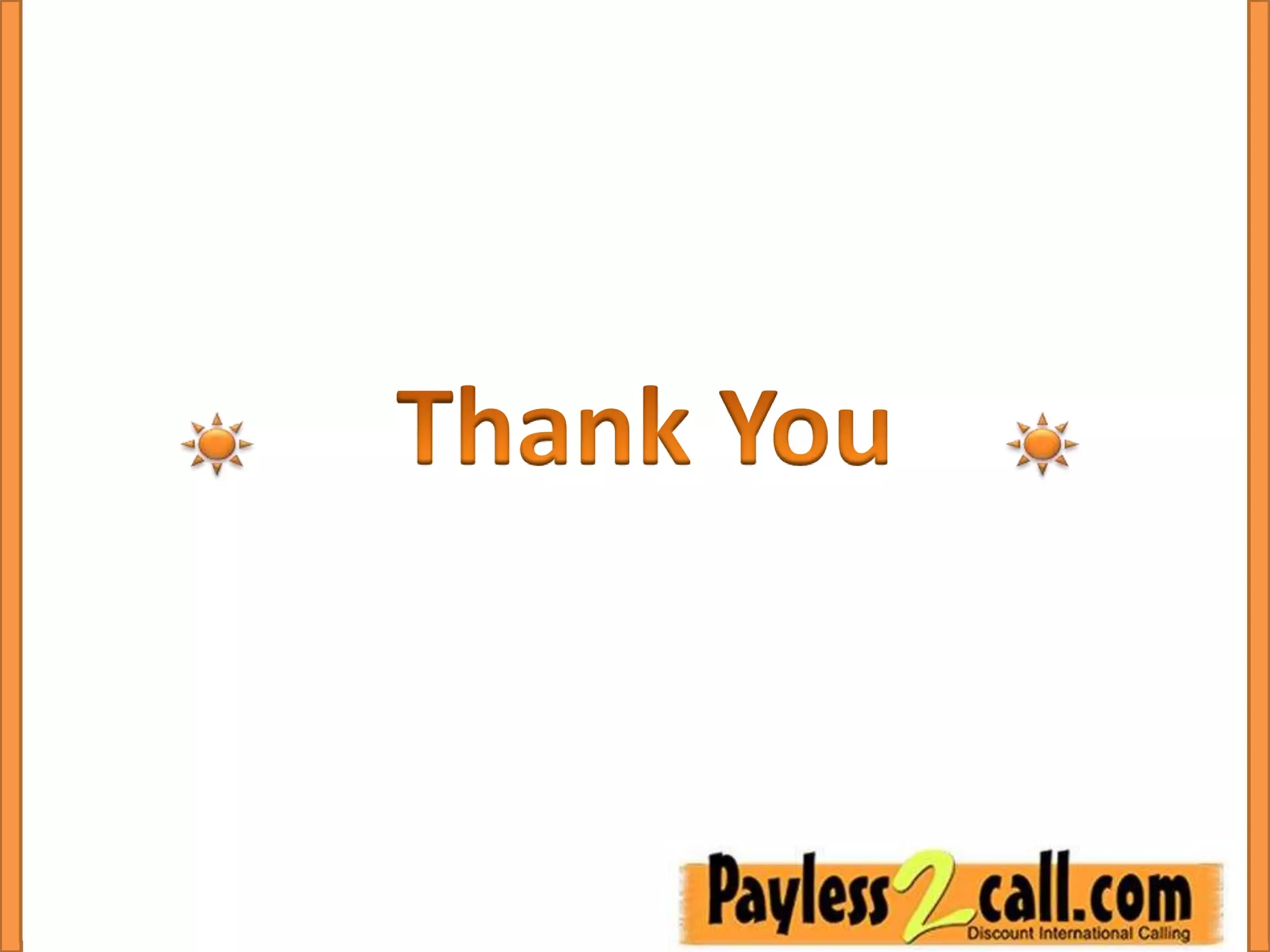 best pinless calling card | PPTX