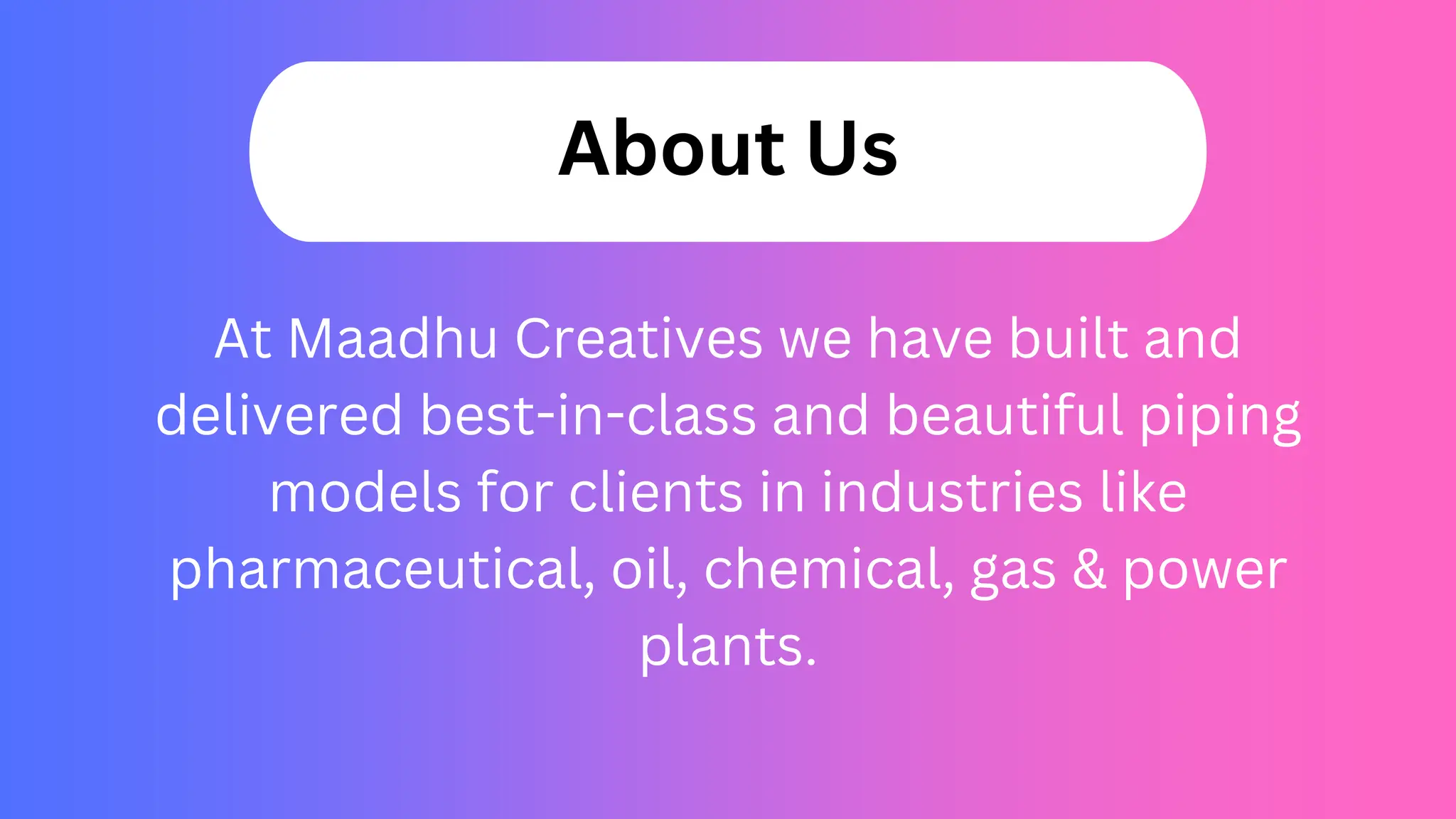 Best Piping Model Making Services Maadhu Creatives.pptx