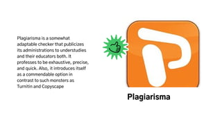 Best plagiarism checker for student's assignment | PPT
