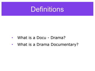 Best popular docu soaps | PPT