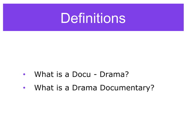 Best popular docu soaps | PPT