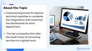 Best Power BI Consulting Providers - By DataToBiz | PDF