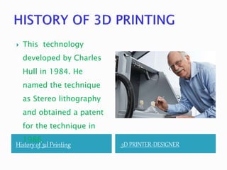 3D PRINTING | PPTX