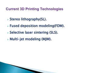 3D PRINTING | PPTX