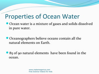 Best ppt on ocean facts | PPT