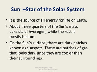 Best ppt on solar system | PPT