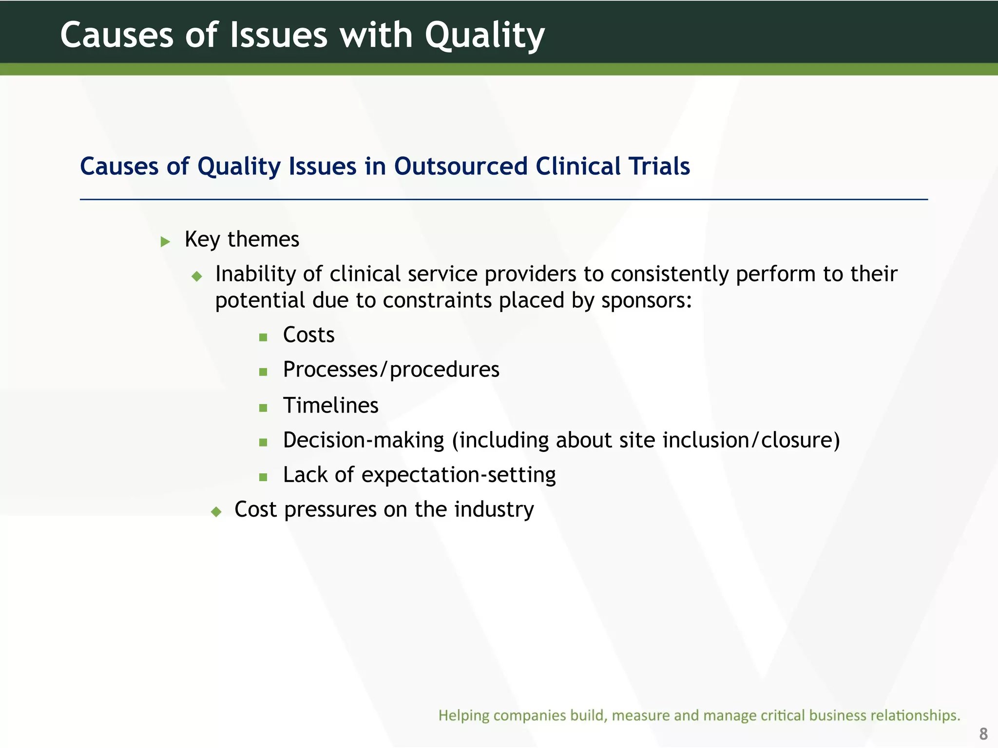Best Practice Approaches for Proactive Quality Management | PPT