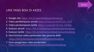 pemanfaatan google side dalam pembelajaran bahasa arab | PPT