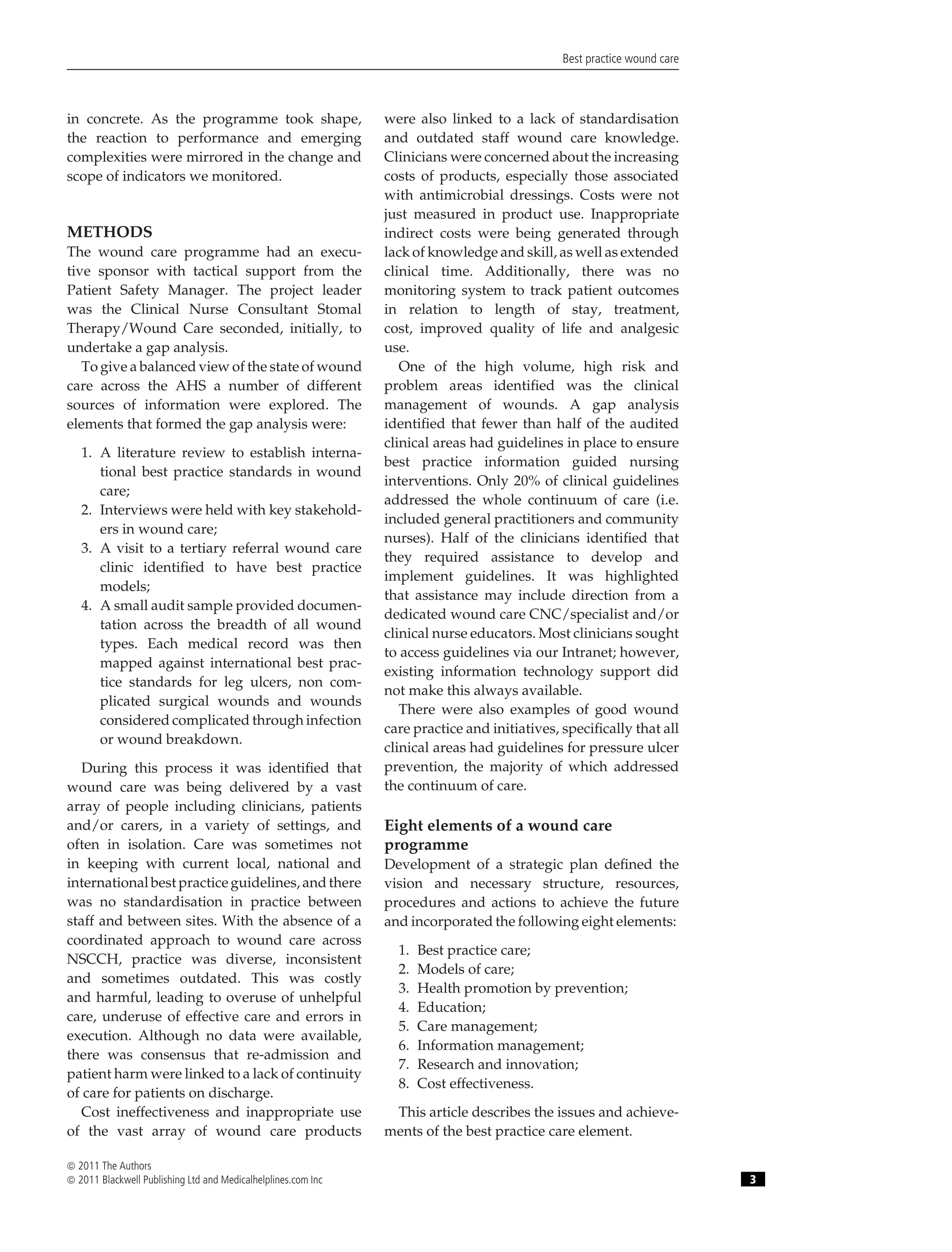 Best practice wound care | PDF