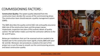 BEST PRACTICE COMMISSIONING FACTORS | PPT