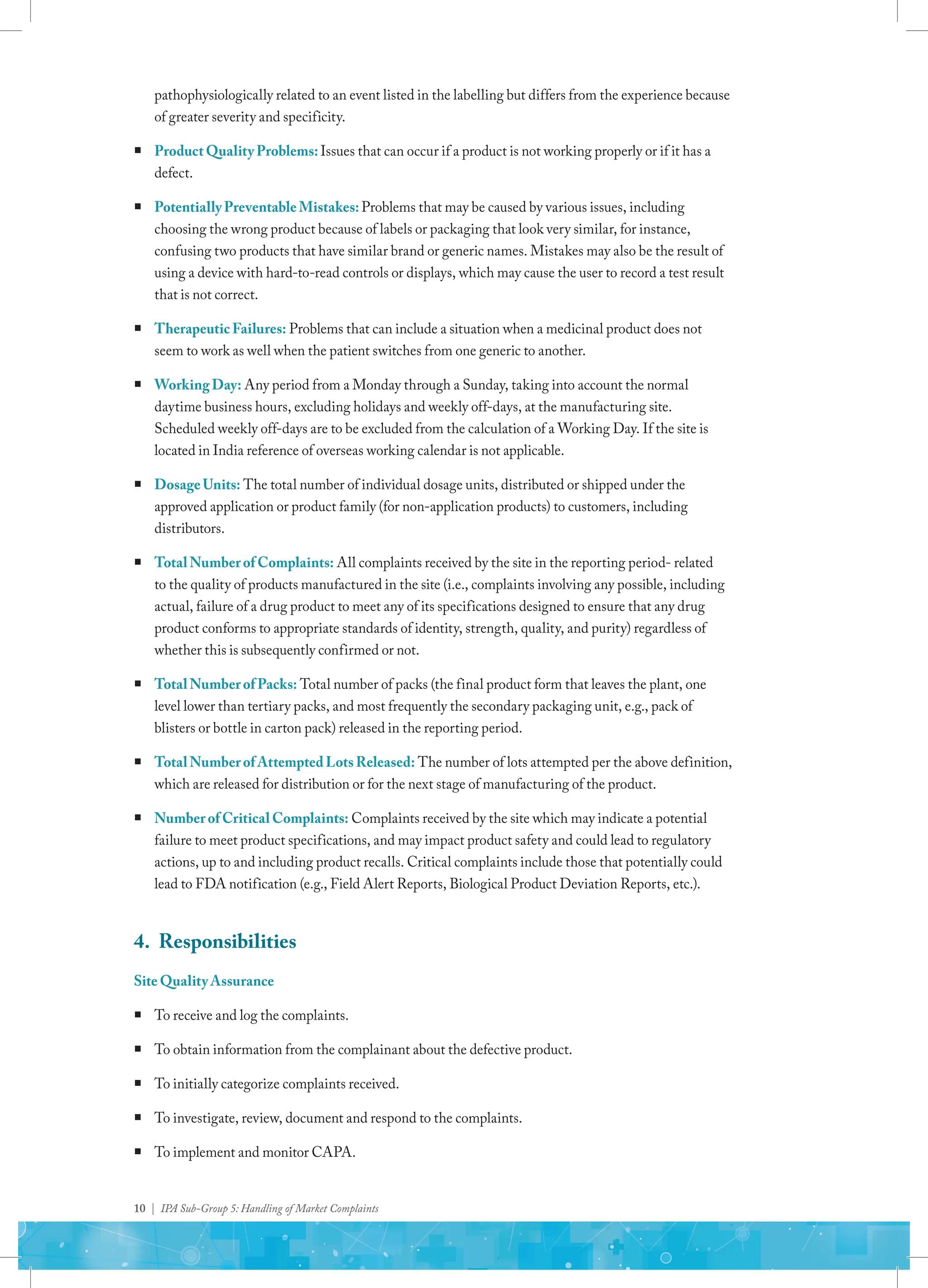 Best Practice Document on Handling of Market Complaints.pdf