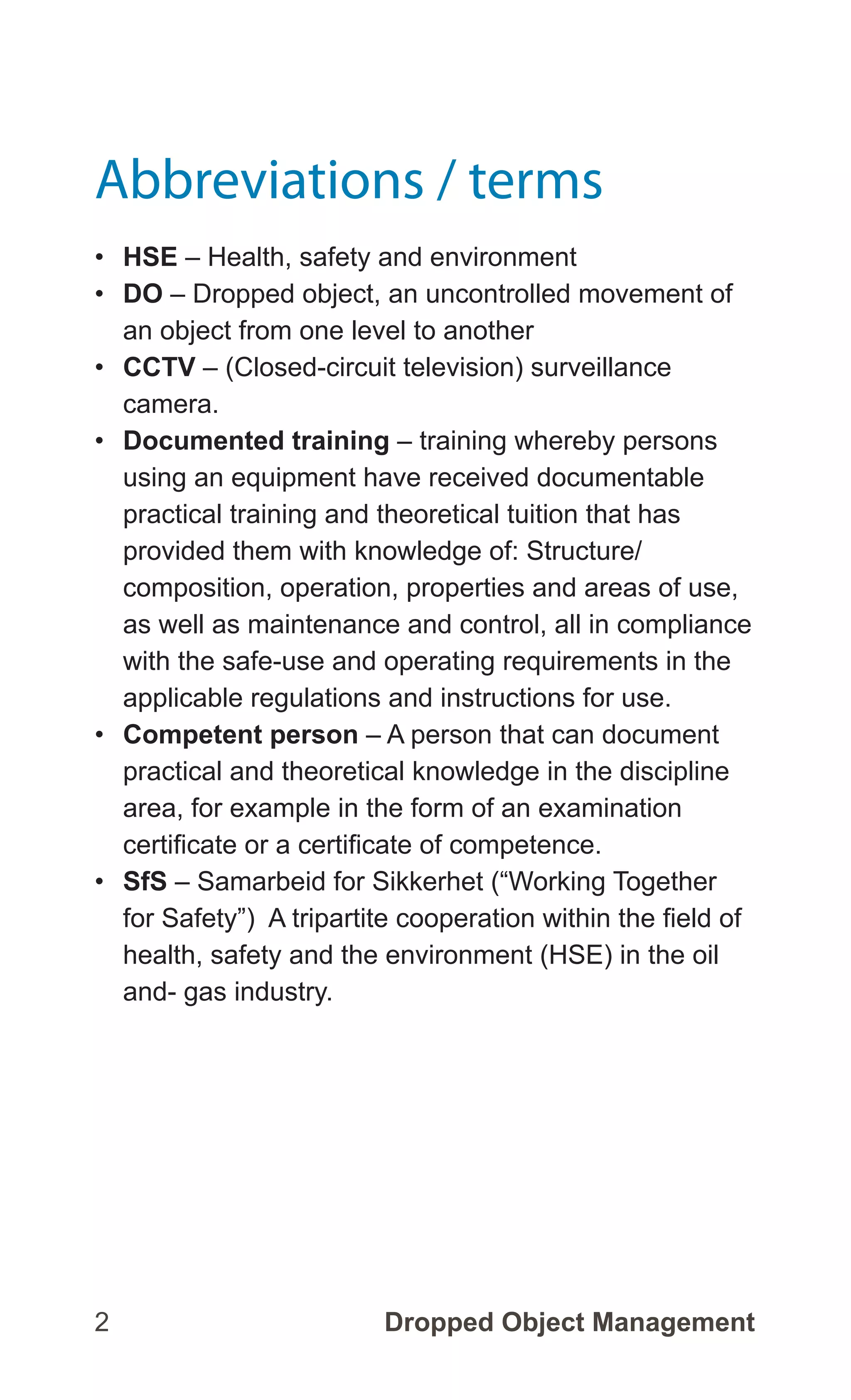Best practice dropped object hand handbook | PDF