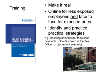 Best practice for anti corruption | PDF