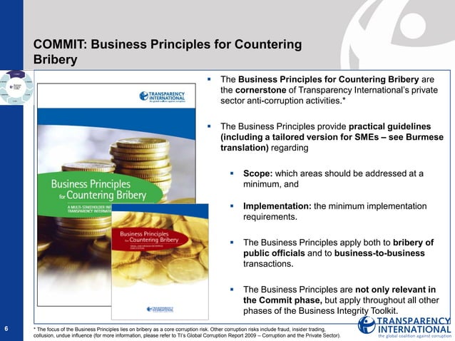 Best practice for anti corruption | PDF