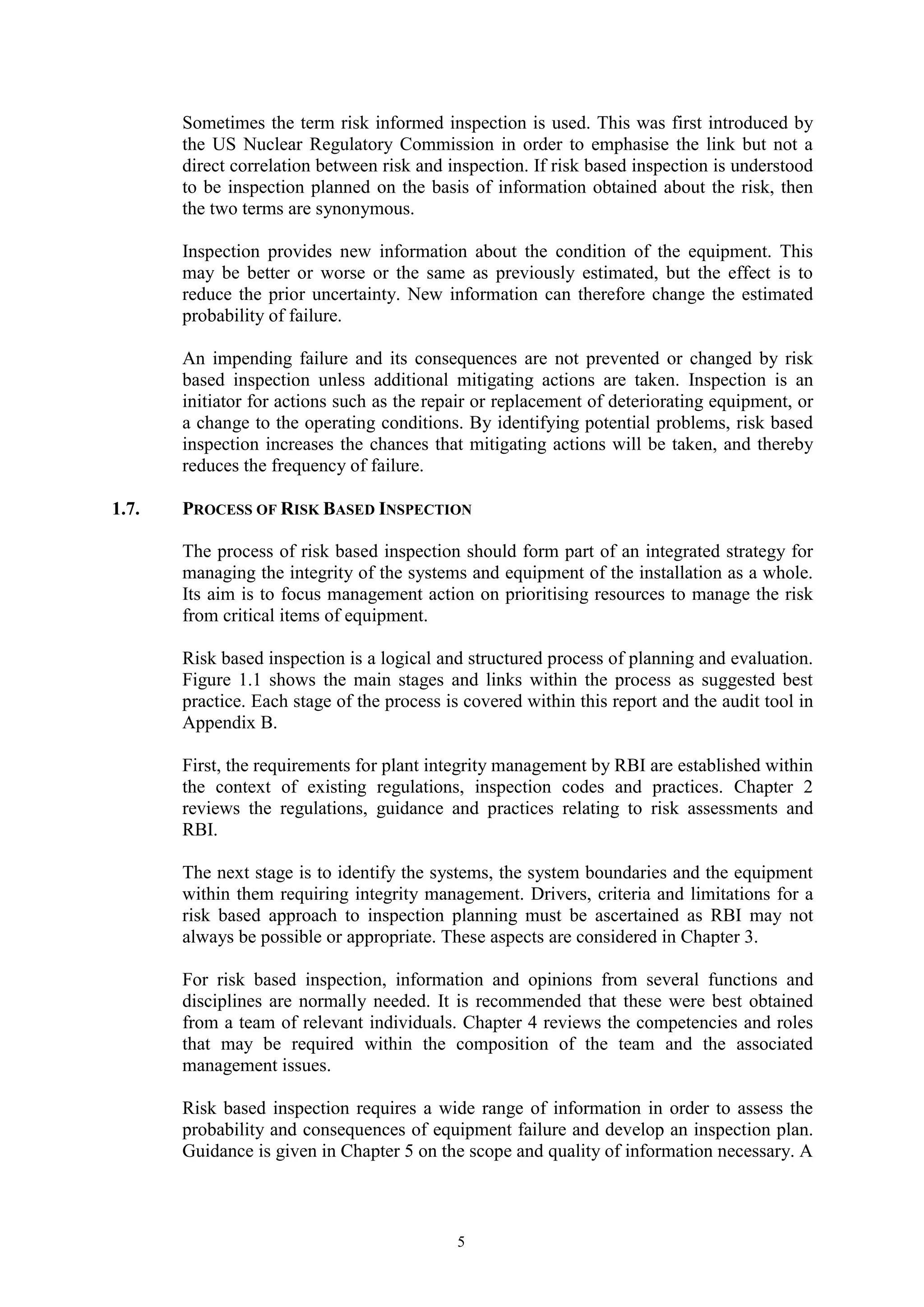 Best practice for risk based inspection | PDF | Business | Business and ...