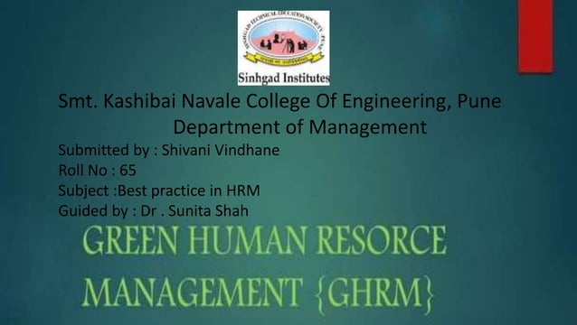 BEST PRACTICE IN HRM-Shivani.pptx | Free Download