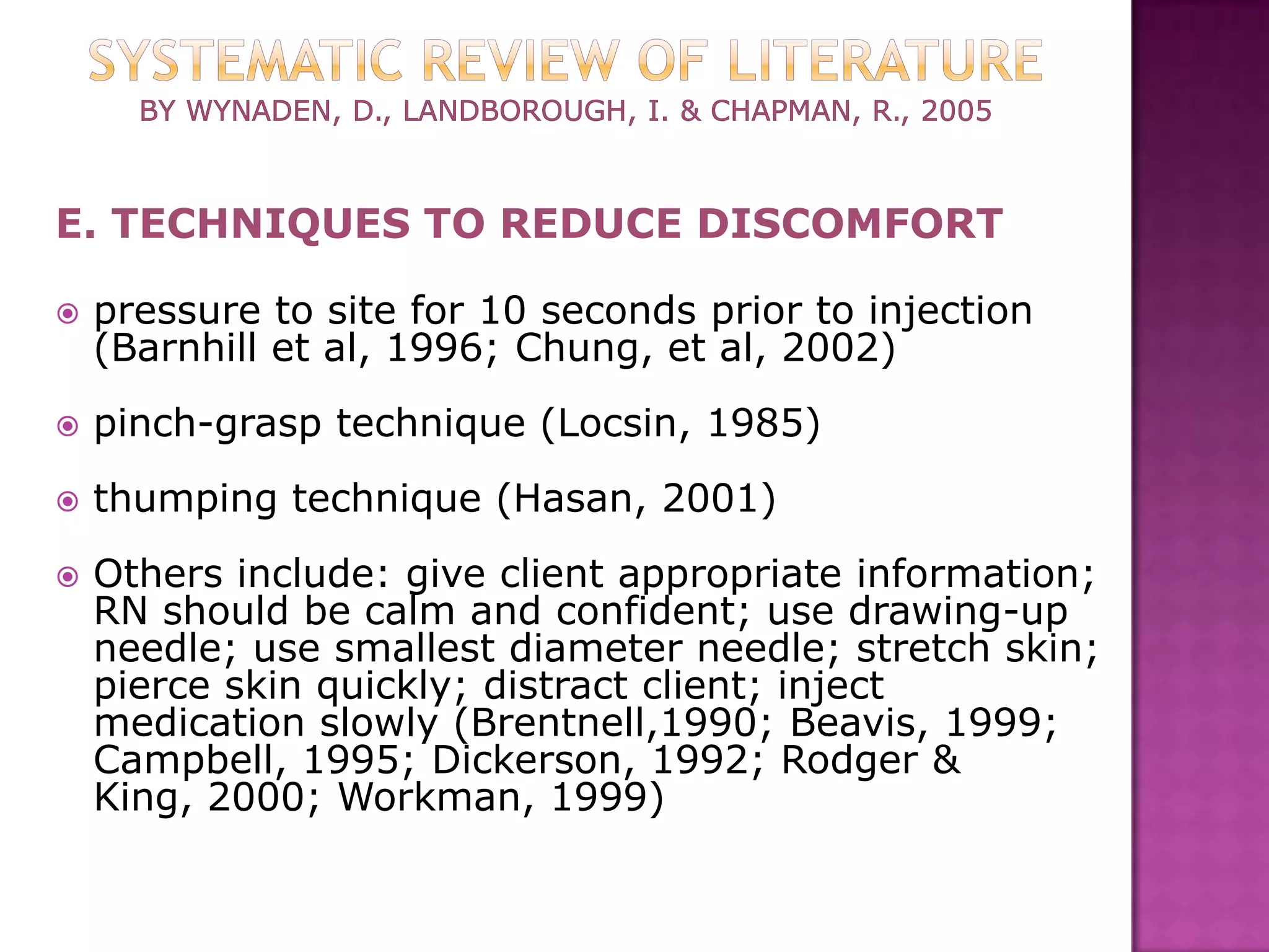 Best practice in intramuscular injections | PPTX