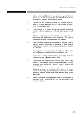 Best practice in pricing processes | PDF