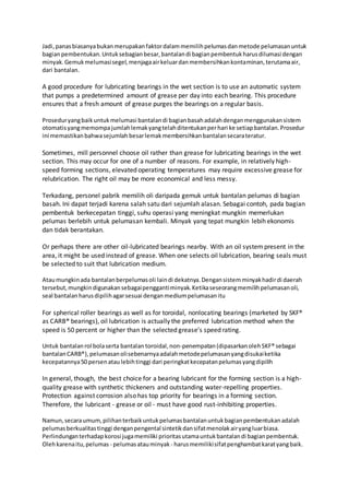 Best practice lubrication for paper machines | PDF