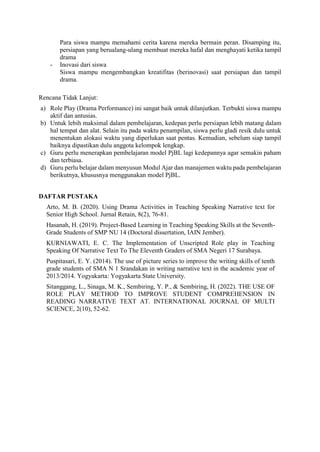 BEST PRACTICE PPL NARRATIVE DRAMA FASE D | PDF