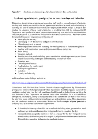 Best practice recruitment selection | PDF