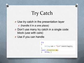 Conventions & Best Practices | PPTX