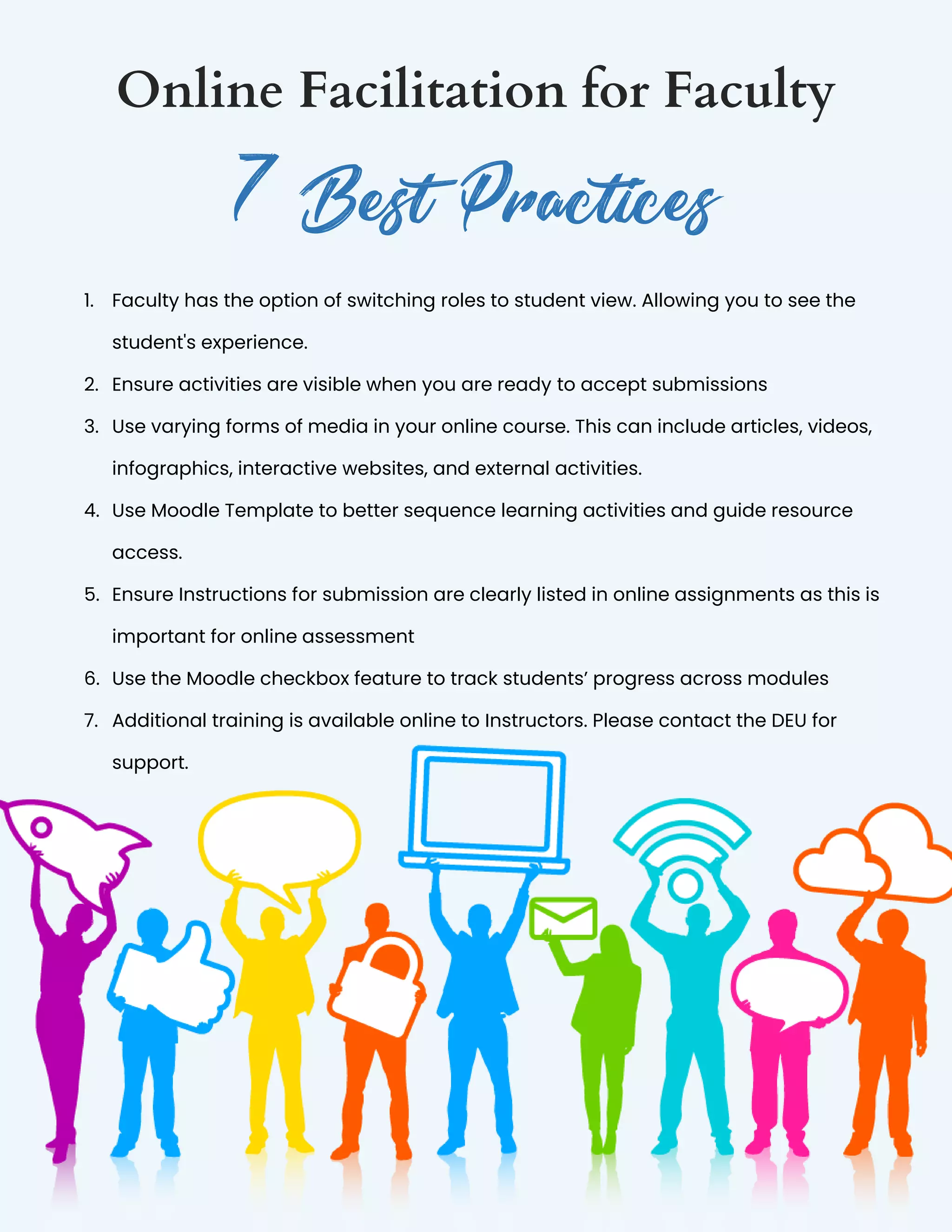 Best Practices - Faculty on Moodle | PDF