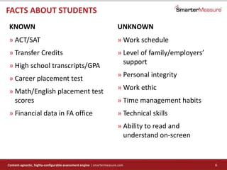 GPS the Path to Student Success - SmarterMeasure Best Practices | PPTX