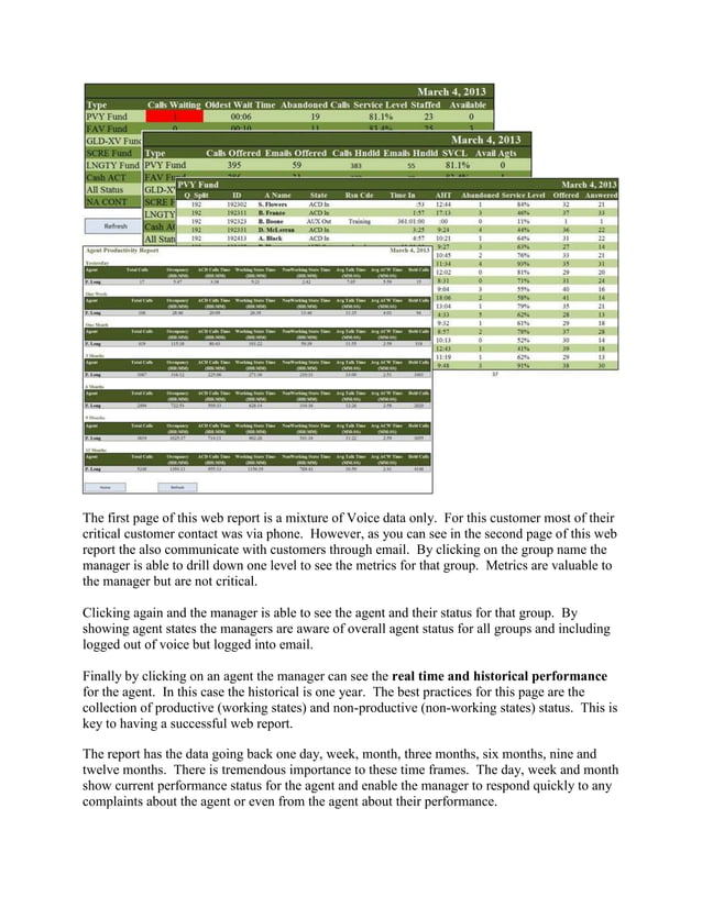 Best practices web based reporting | PDF