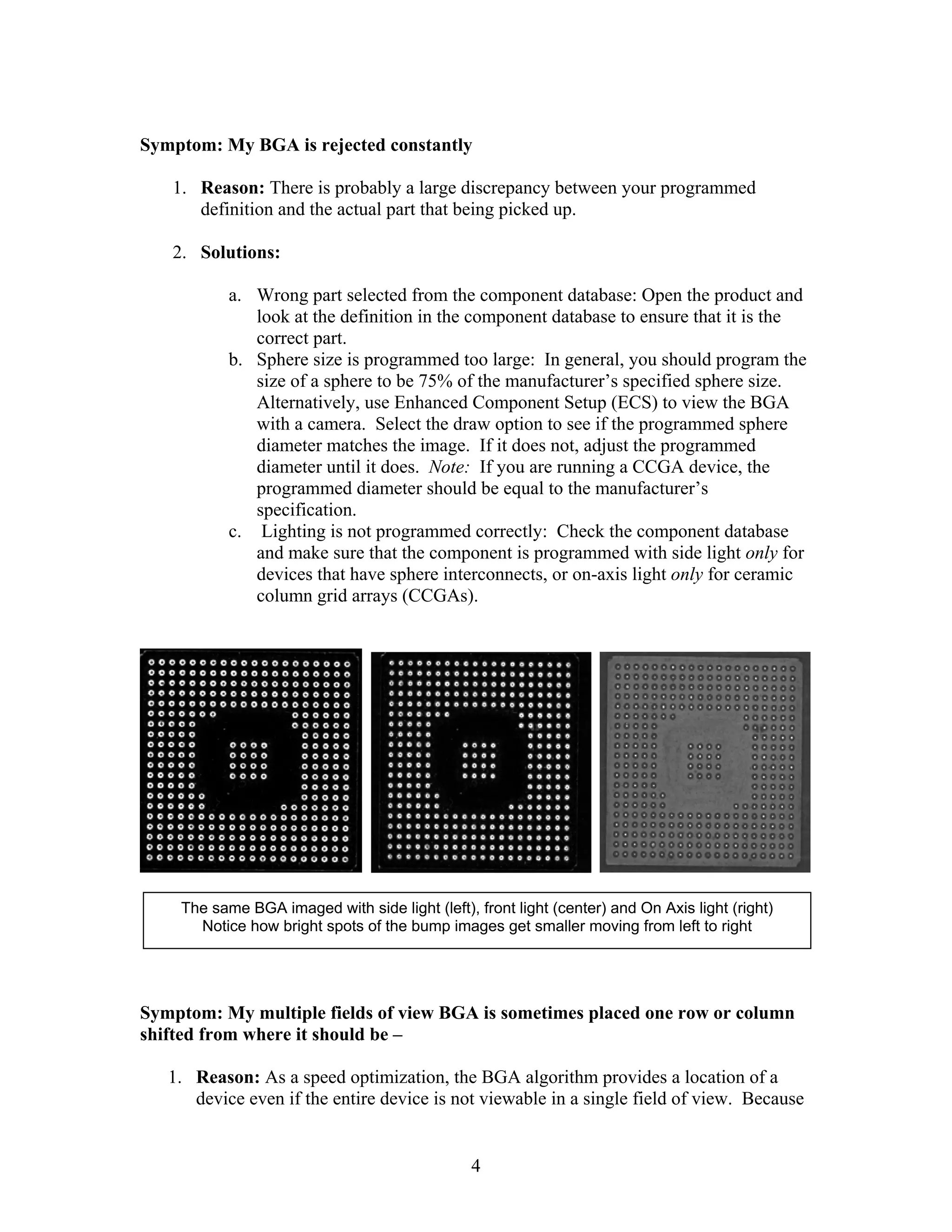 How to process BGA in SMT machine | PDF